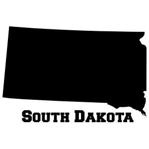 South Dakota State Sticker