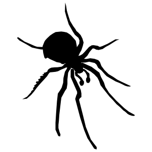 Spider With Pinchers Sticker