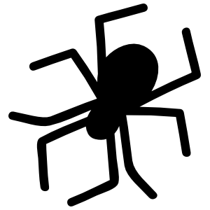 Super Simple Spider Sticker