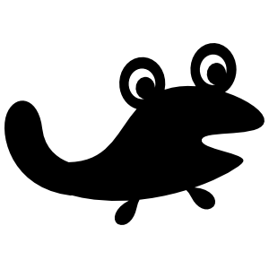 Adorable Tadpole Sticker