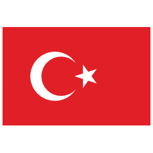Turkey Flag Sticker