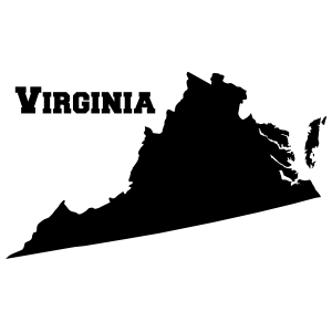 Virginia State Sticker