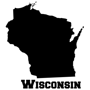 Wisconsin State Sticker