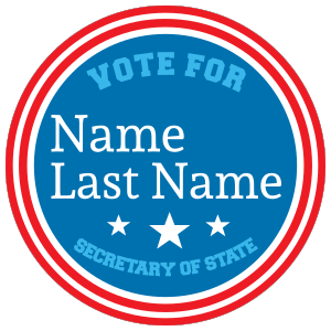 Custom Election Campaign Stickers & Decals