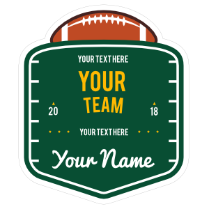 Football Stickers & Decals – Over 90 Unique Designs